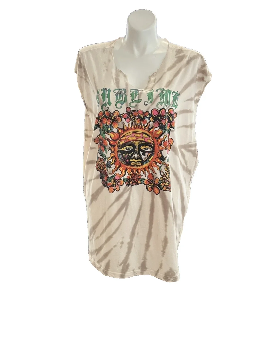 Sublime | Tops | Sublime Band Graphic Tshirt Women Sz 3x Distressed ...